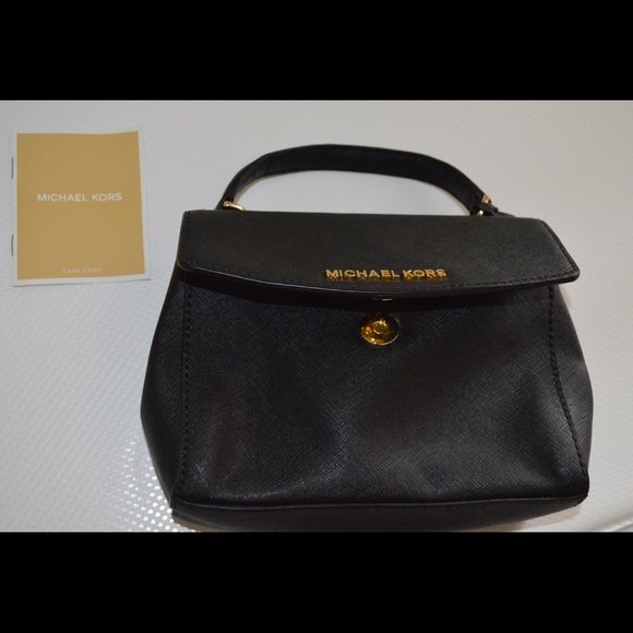 Michael Kors | Bags | Michael Kors Ava Small Leather Satchel | Poshmark